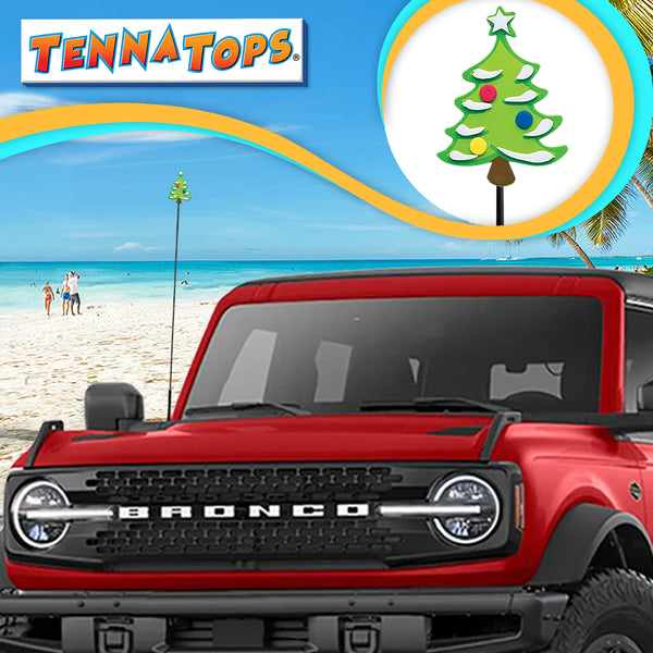 Tenna Tops Christmas Tree Car Antenna Topper – HappyBalls.com